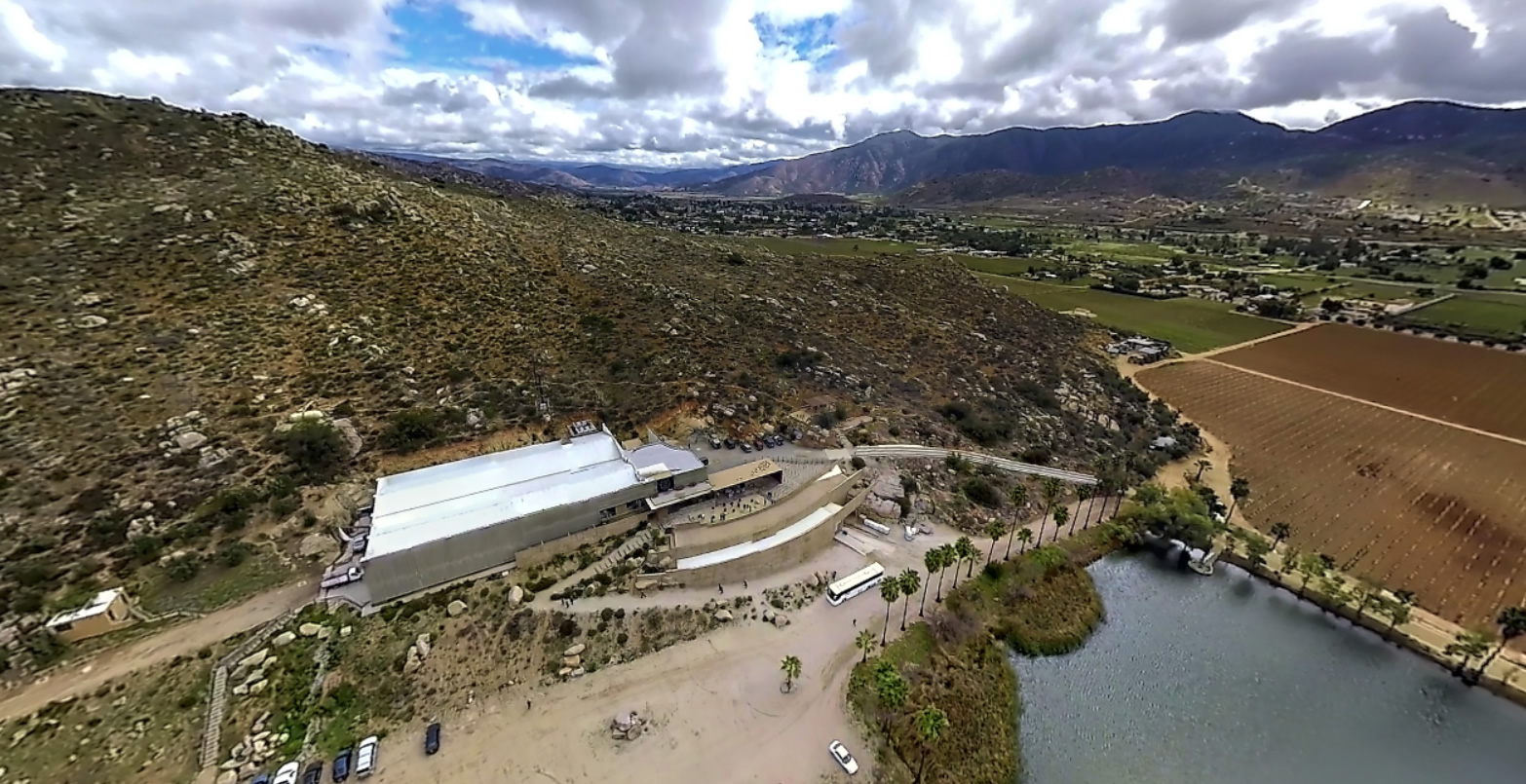 Vista Aérea - Monte Xanic - Rutas del Vino de México